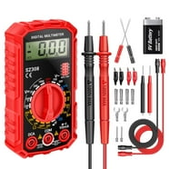 Ever Start Digital Multimeter 300 Volt with LCD Display, Test Light ...