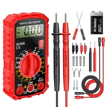 Shockproof User Friendly Accurate Digital Multimeter 6000 Count With ...