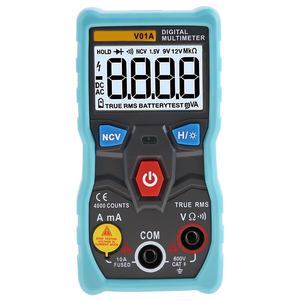 ANENG V01A Auto Range True RMS Digital Multimeter AC/DC Current Voltage ...