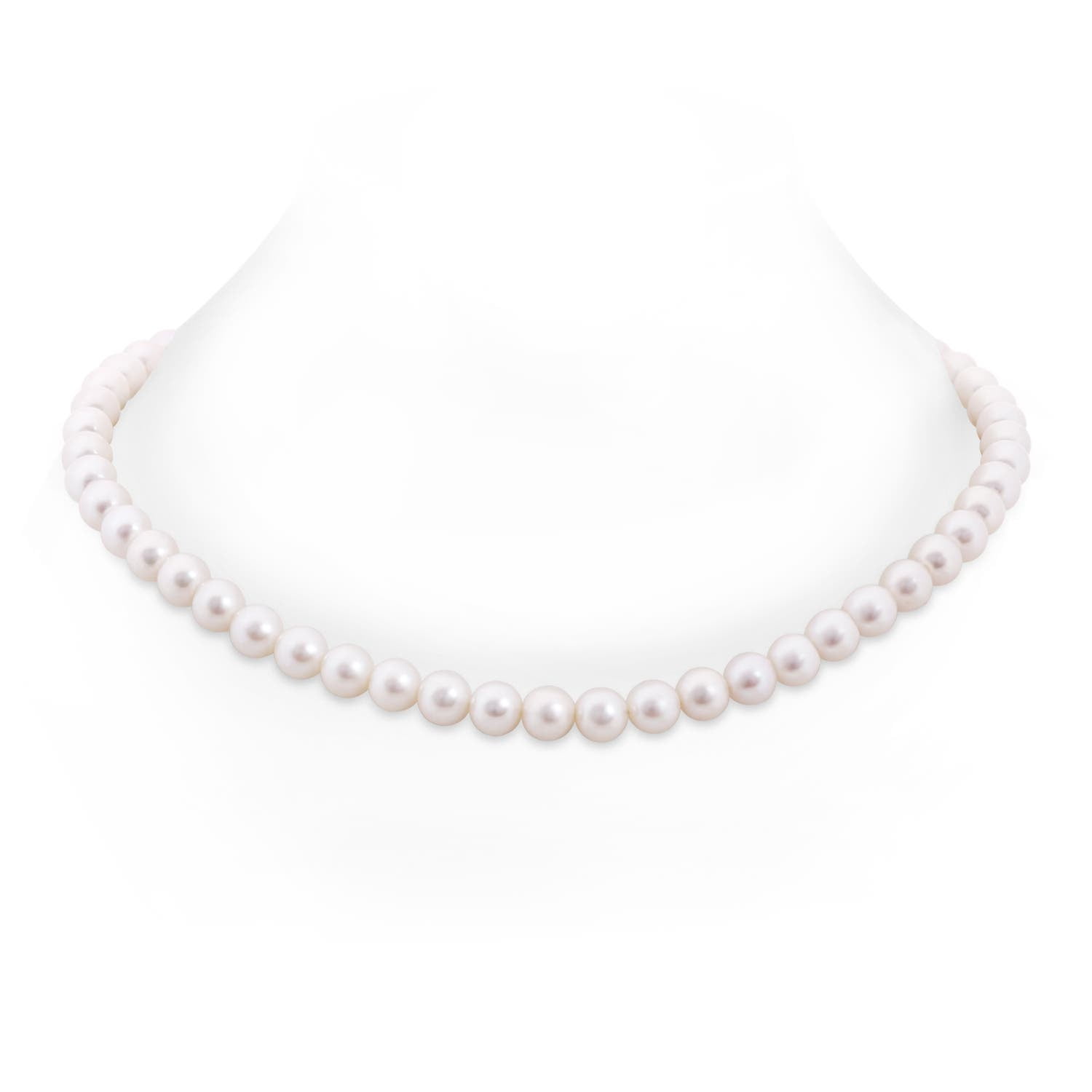 ANGARA 22" Freshwater Cultured Pearl Single Strand Matinee Necklace in ...