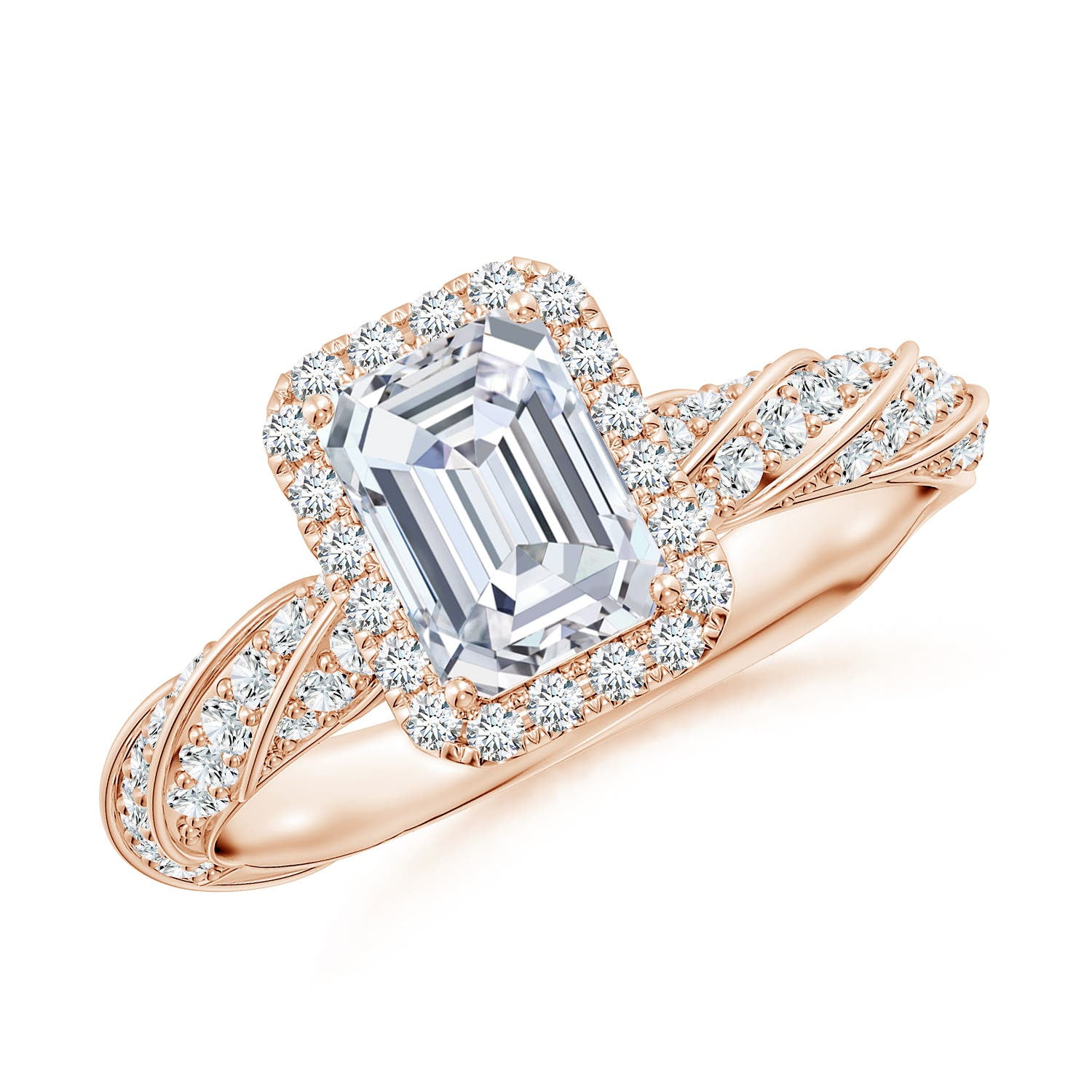 ANGARA IGI Certified Lab Grown 1.17 Ct Diamond Engagement Ring for ...