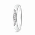 ANGARA Natural Diamond Wedding Ring for Men - Channel Set Classic ...