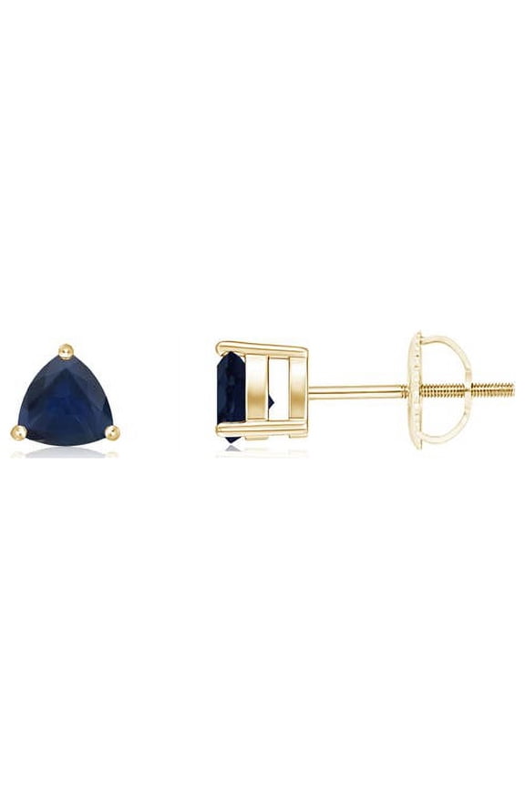 Trillion Sapphire Earrings