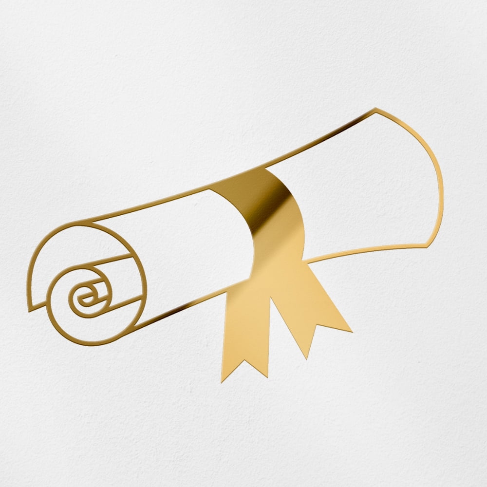 ANGDEST CLUB Graduation Diploma Waterproof Vinyl Adhesive Decals ...