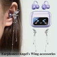 ANGEL FISH 2025 M100 Clip-on Ear Headset, Bluetooth 6.0, Audiovisual ...