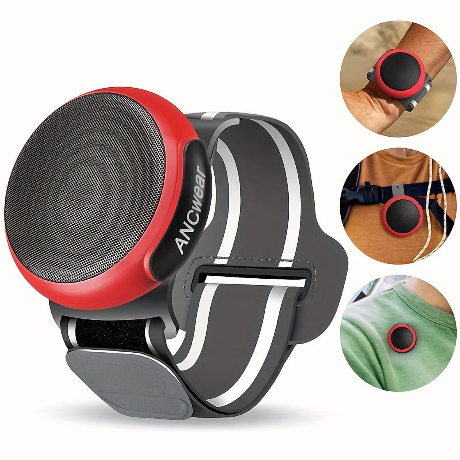 ANGEL FISH Wearable and Clip-on Wireless Speakers, TWS Dual Pairing ...