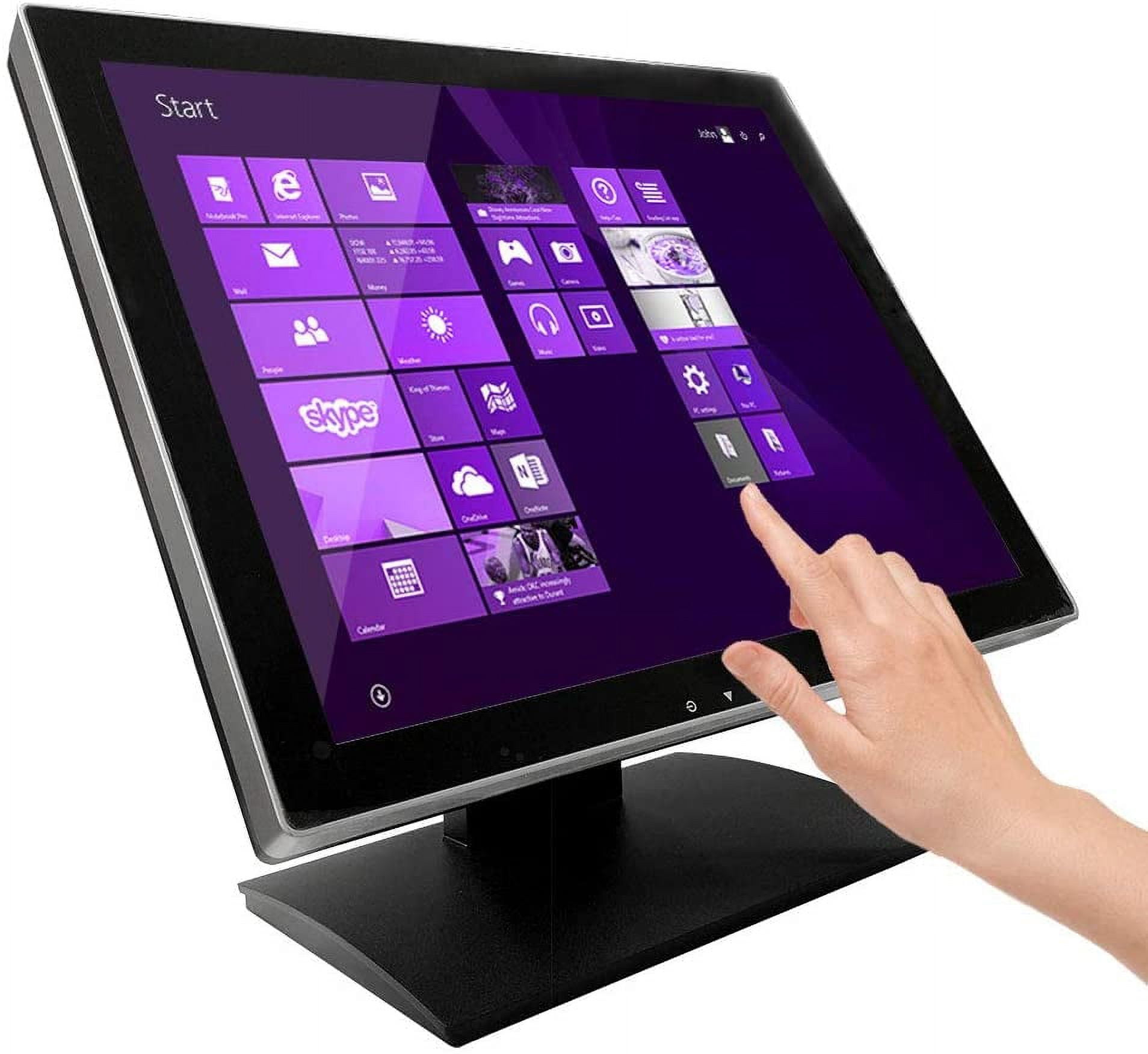 ANGEL POS 17 Inch Large Pro Series LED Multi-Touch VGA & HDMI Touch ...