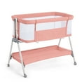ANGELBLISS Bedside Sleeper with Storage Basket, Easy Folding Portable ...