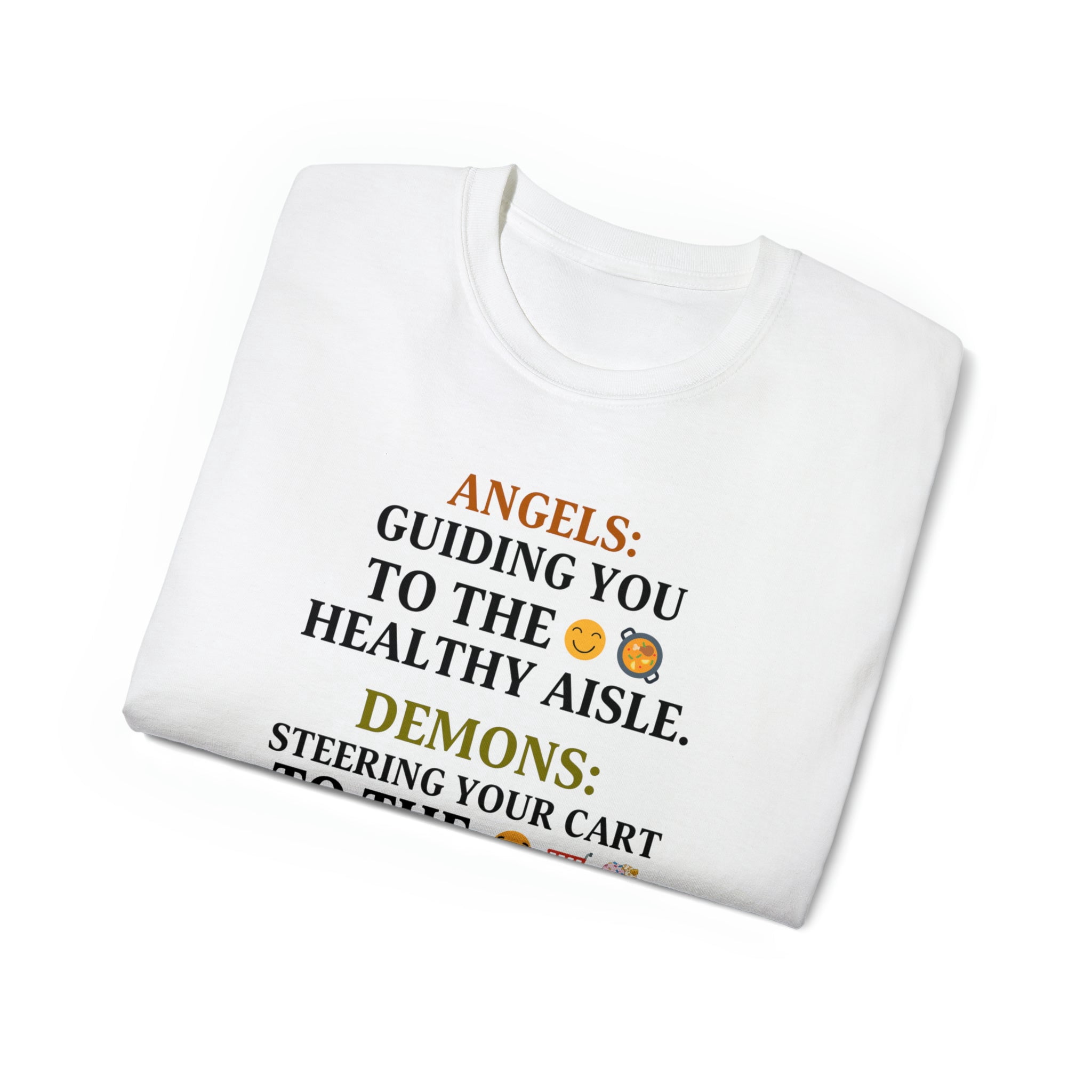 ANGELS and DEMONS Tee....The Spiritual Journey Line by Grandmarkee ~The ...