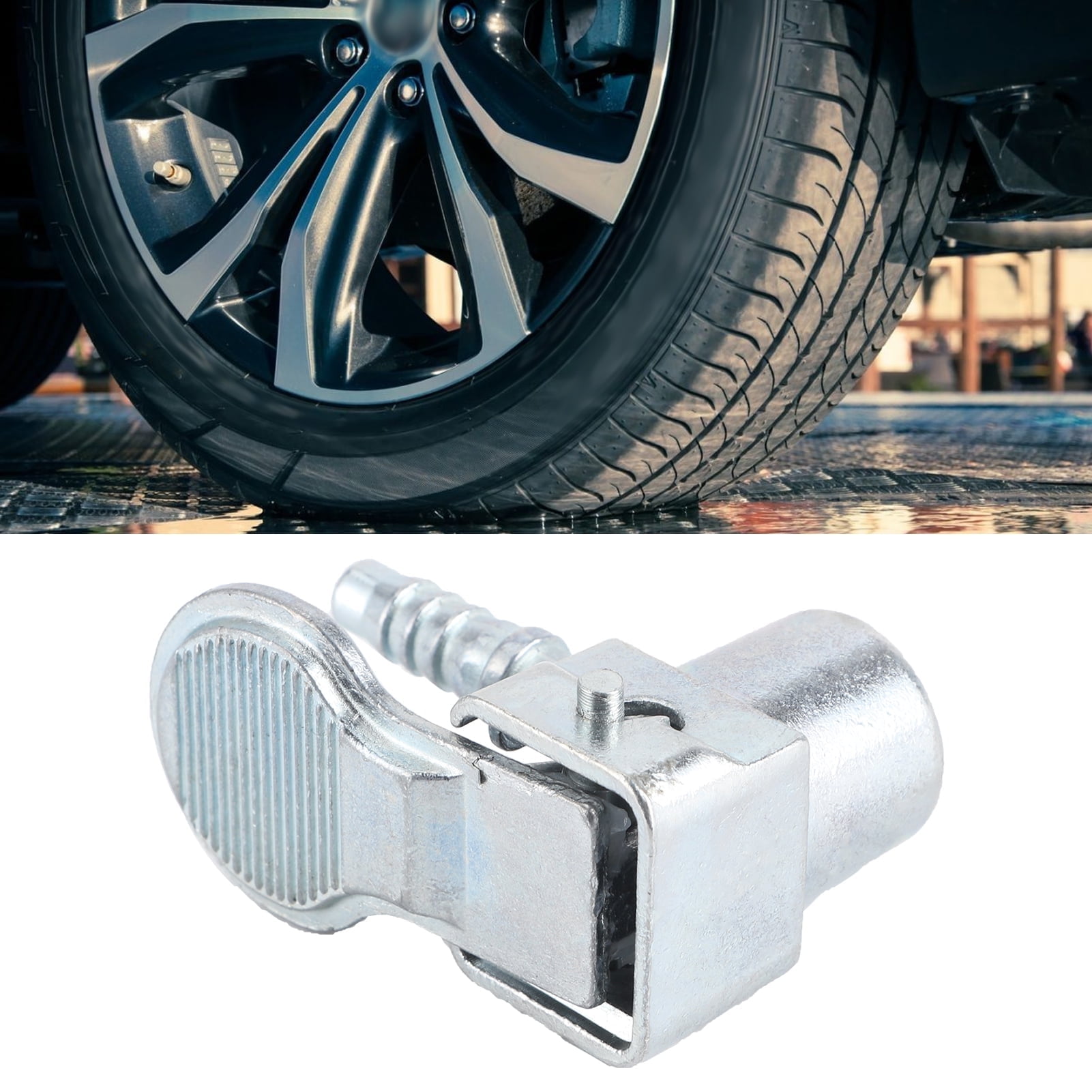 ANGGREK Air Inflator Connector,Air Pump Chuck Clamp Adapetr Tire ...