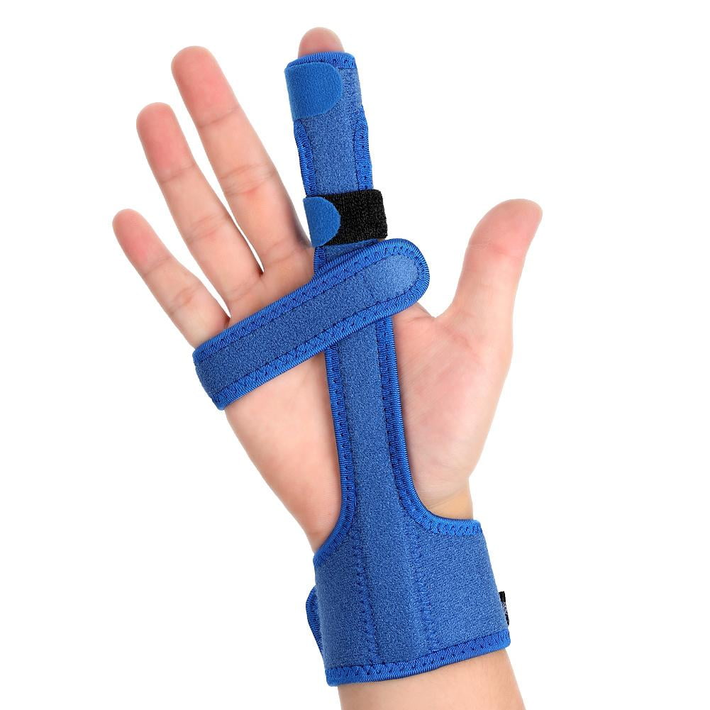 ANGGREK Finger Splint Trigger, Medical Grade Aluminum Brace Support ...