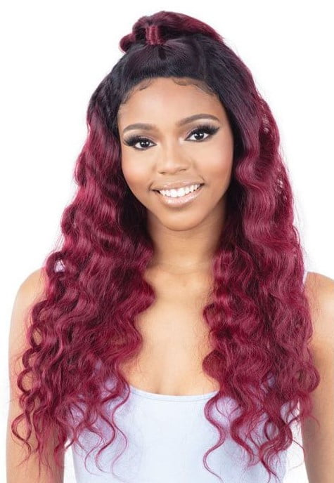 ANGIE HALF UP LACE WIG BY MODEL MODEL Lace Wigs - Walmart.com