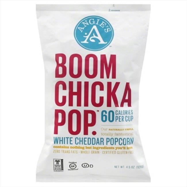 ANGIES POPCORN BOOMCHKA CHDR-4.5 OZ -Pack of 12 - Walmart.com