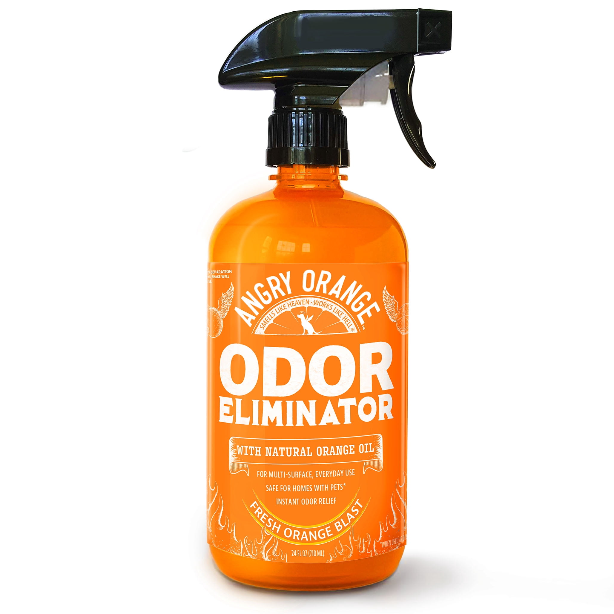 ANGRY ORANGE Pet Odor Eliminator - Citrus Deodorizer for Strong Pet Pee ...