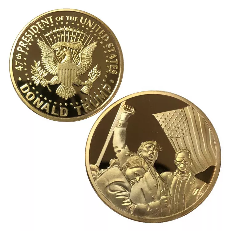 Customer reviews for ANHUALE 2024 USA President Donald Trump Coin ...