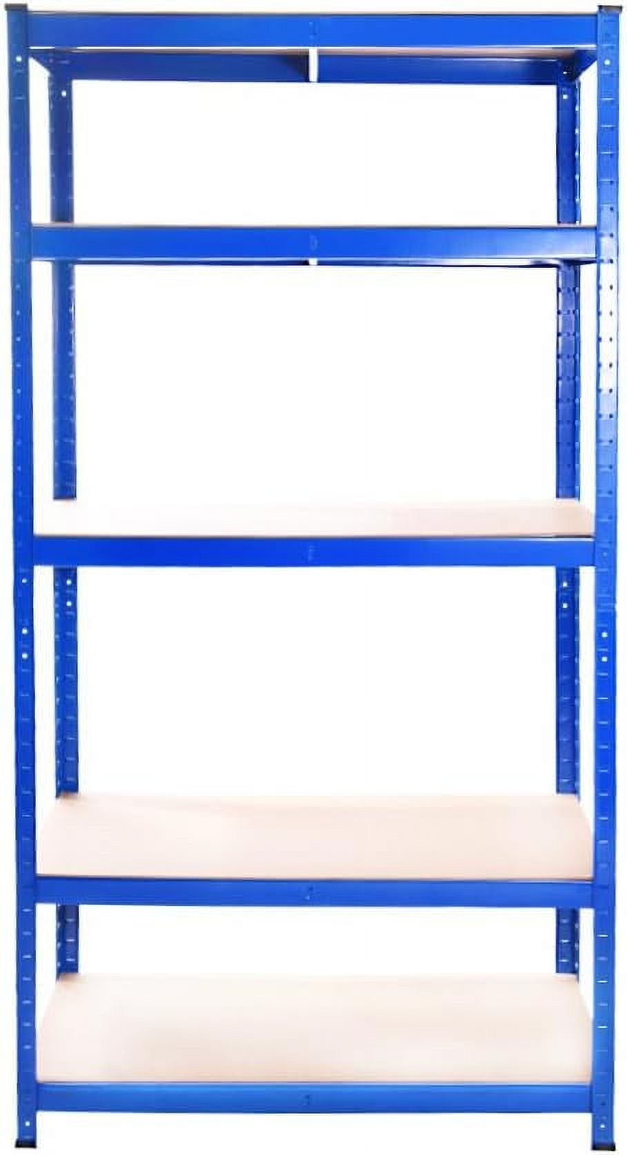 ANHXN 5 Tier Racking Shelf Garage Shelving Storage Shelves Unit Higher ...
