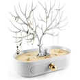 ANHXN Antlers Jewelry Display Stand with Drawer and Crystal Handle ...