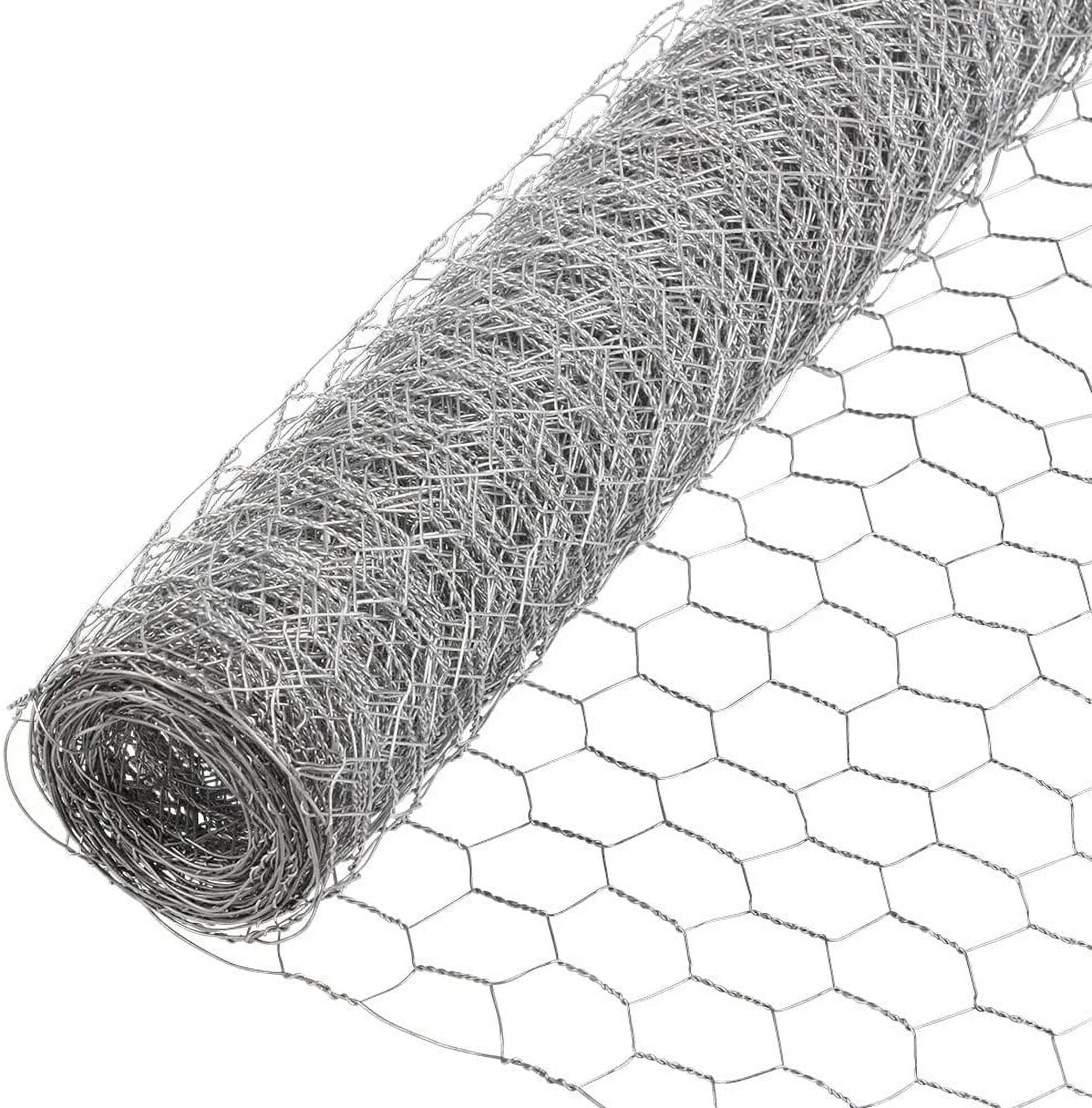 ANHXN Chicken Wire Mesh Gauge Galvanized Steel Wire Fence Ideal for ...
