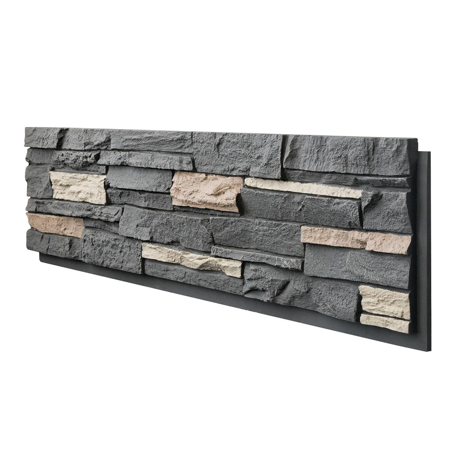 ANHXN Faux Stone Wall Covering Panels for Interior and Exterior Decor ...