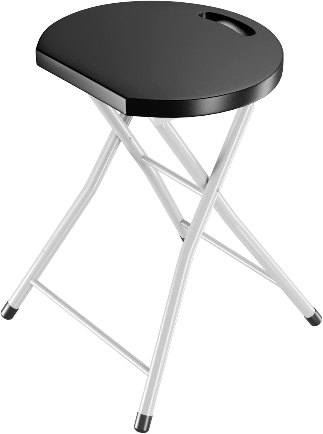 ANHXN Folding Stool, Foldable Counter Bar Stools for Adults Portable ...