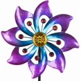 ANHXN Garden Decor Wind Spinners, Small Waterproof Metal Pinwheels Wind ...