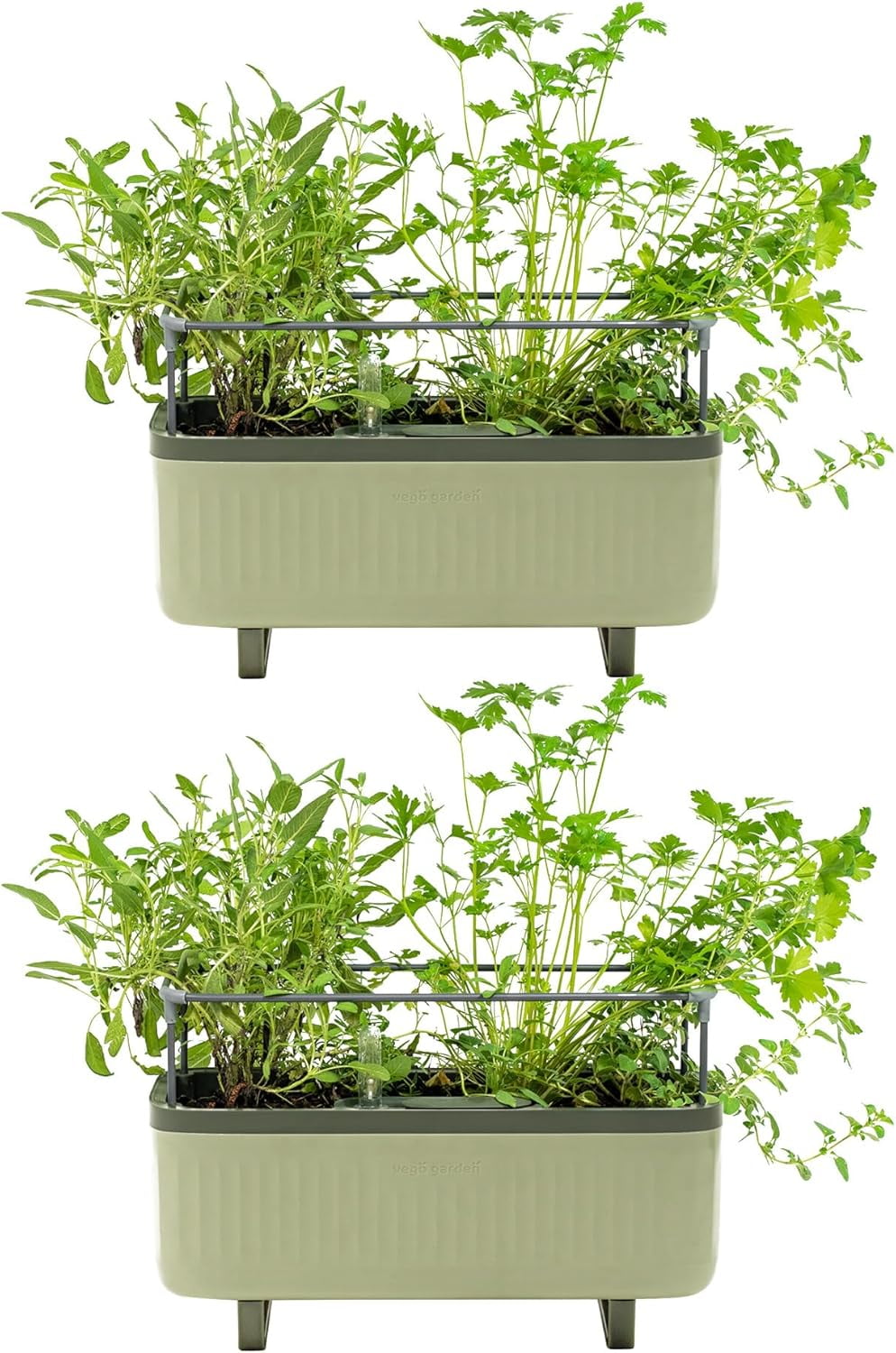 ANHXN Herb Indoor Plant Box, Self Watering Planters Pots for Indoor ...