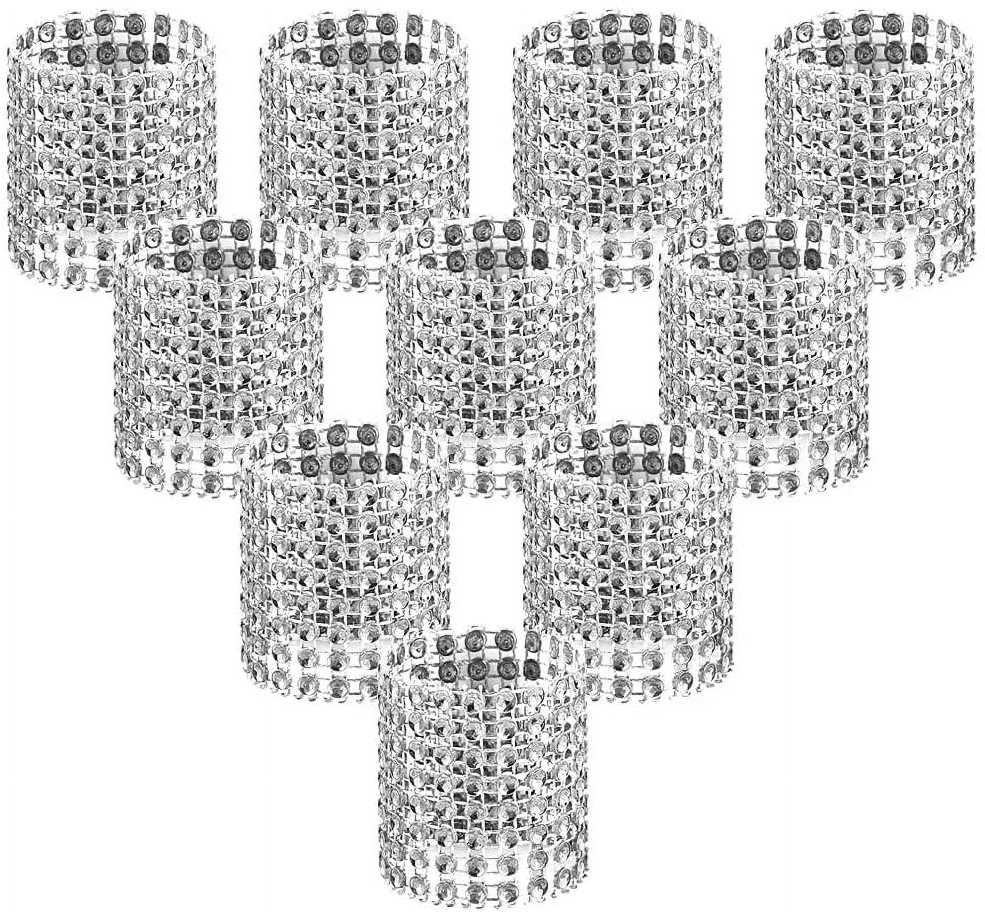 ANHXN Napkin Rings, Napkin Rings Buckles for Table Decorations, Wedding ...