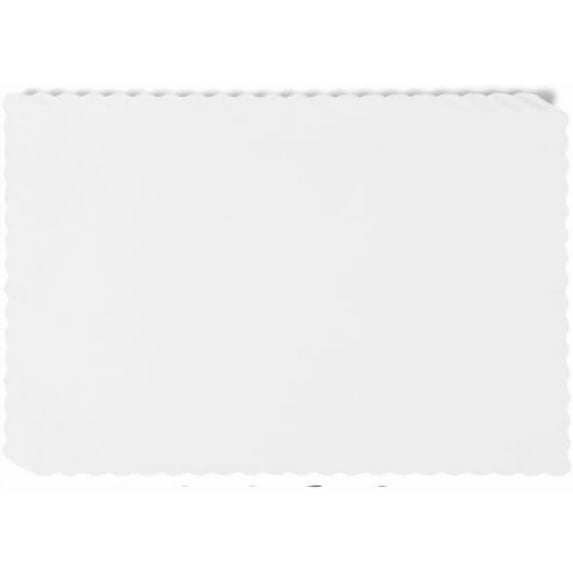 ANHXN Off-White Colored Paper Placemats Disposable - Rectangular table ...