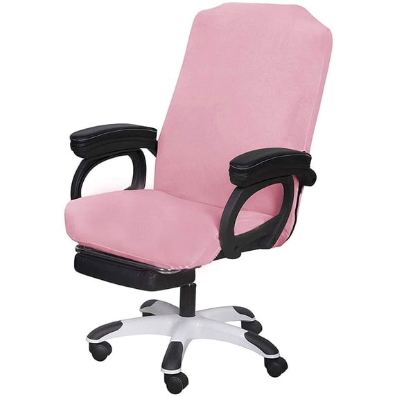 ANHXN Office Chair Cover, Removable Computer Cover for with Zipper ...