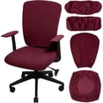 ANHXN Office Chair Covers Set Computer Universal Protective Stretchable ...