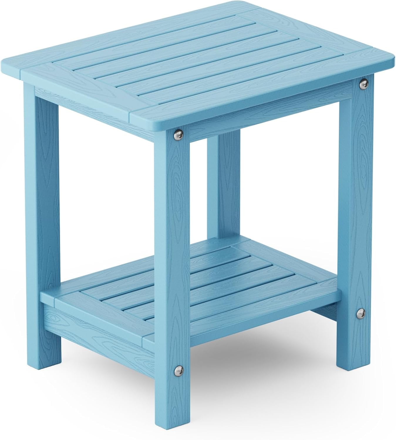 ANHXN Outdoor Side Table for PatioHIPS Weather - Resistant Tables ...