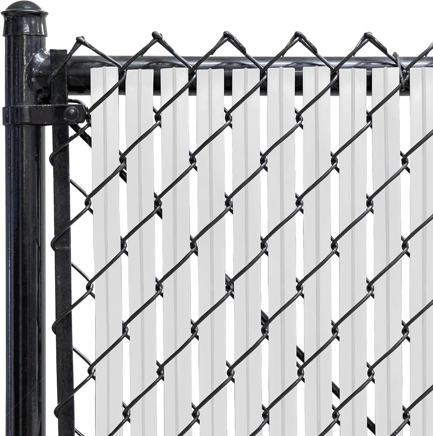 ANHXN Privacy Fence Slats Chain‑Link Bottom Lock Fence Cover for ...