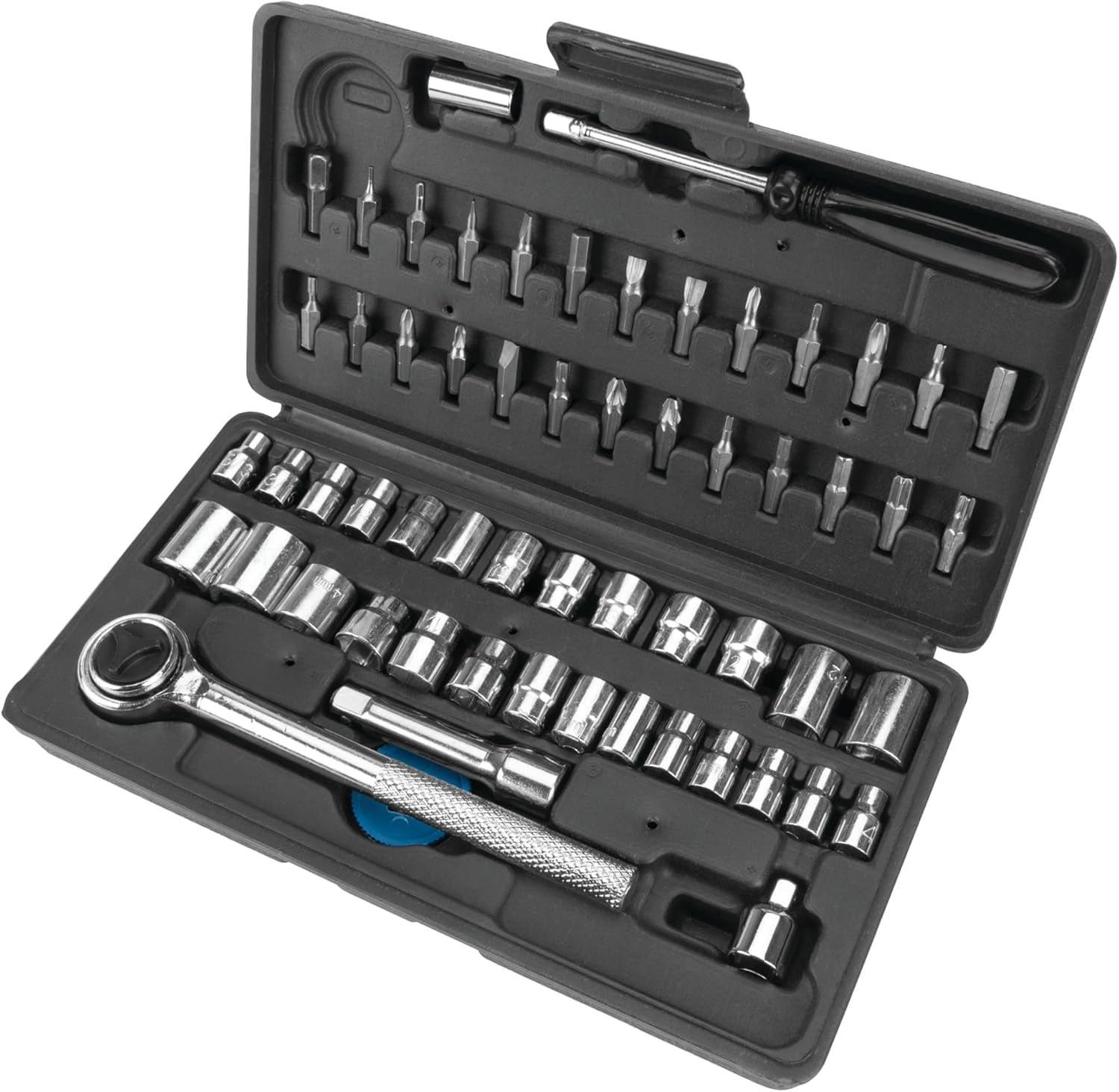 ANHXN SAE/Metric 40-Piece SAE and Metric Socket Set - Walmart.com