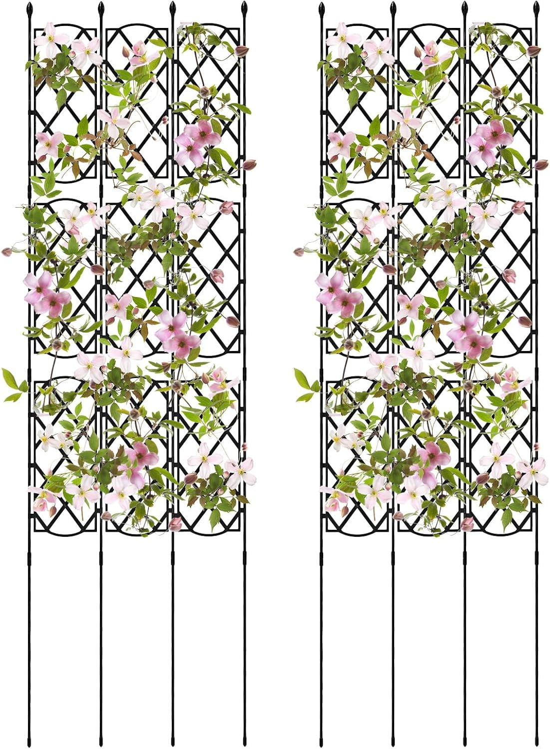 ANHXN Trellis for Climbing Plants Outdoor, Plant Support Frame ...