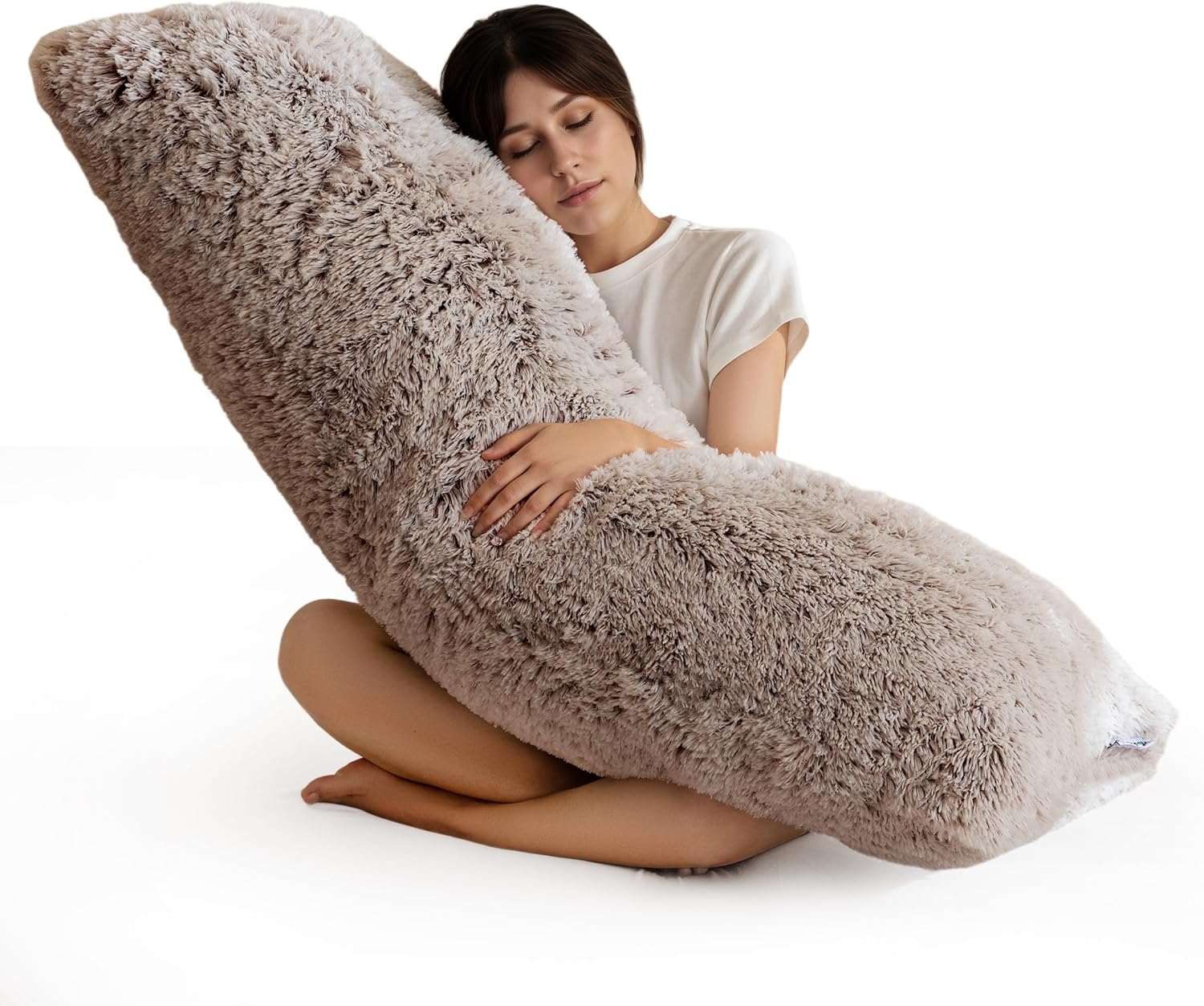 ANHXN body pillow, adult bed pillow, thick full body pillow, with ...