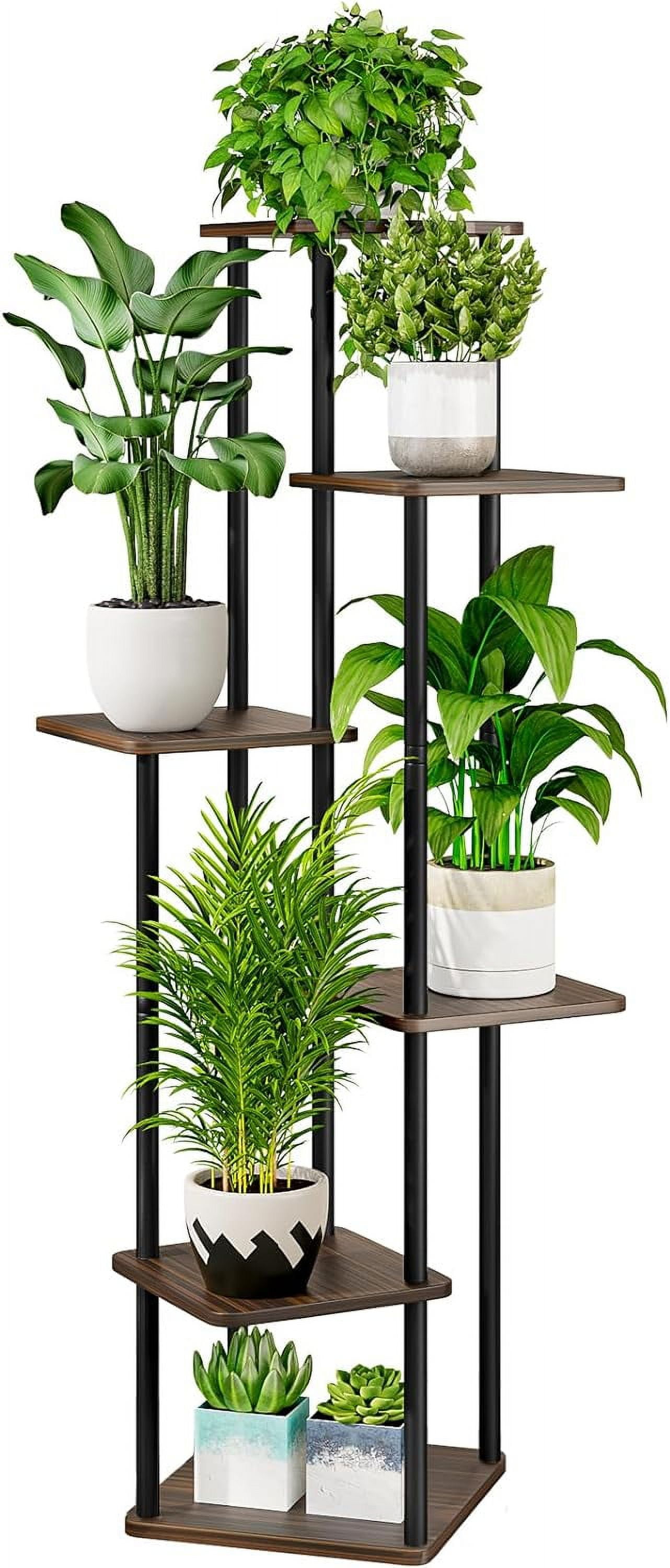 ANHXN plant rack, indoor metal flower rack, suitable for various plants ...