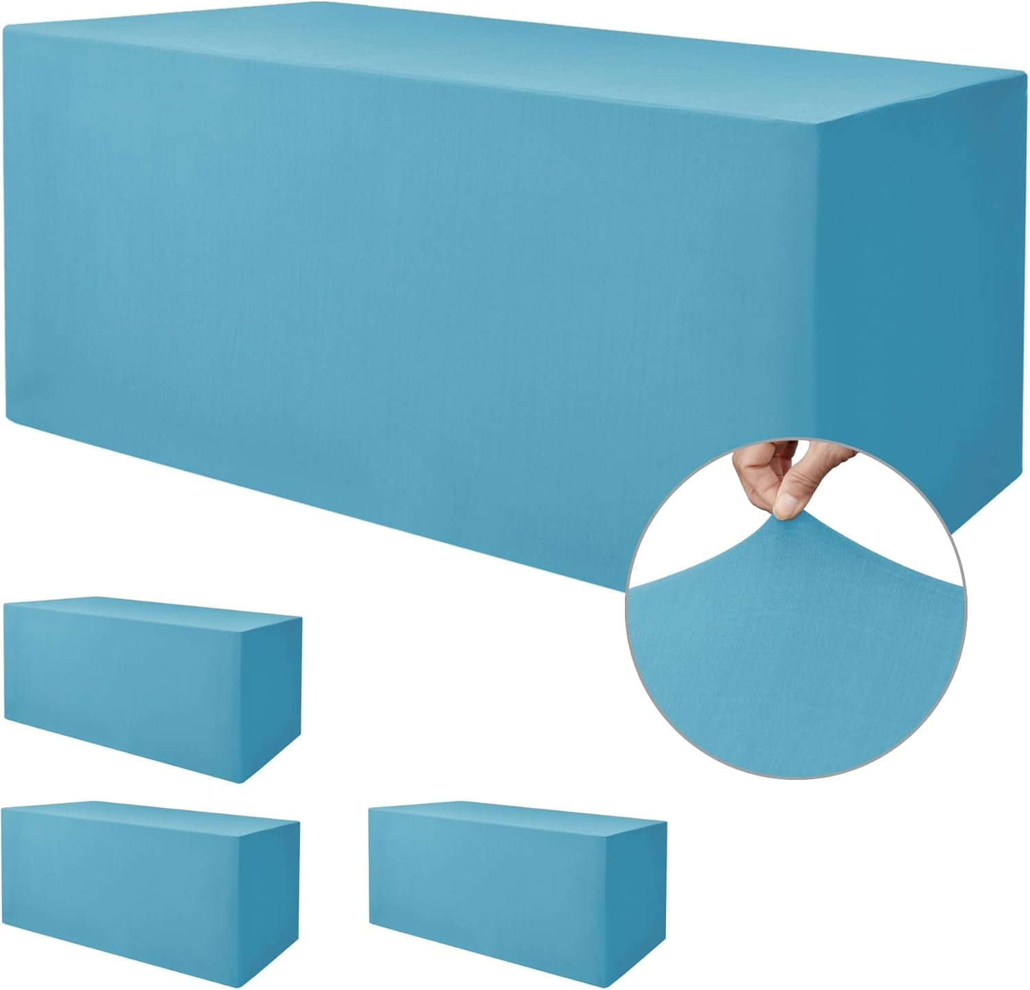 ANHXN rectangular tablecloth, suitable for dining tables, parties ...