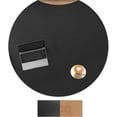 ANHXN round table mat - Cork leather placemat - suitable as a side ...