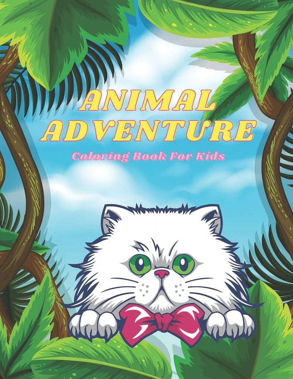 ANIMAL ADVENTURE - Coloring Book For Kids : Sea Animals, Farm Animals ...
