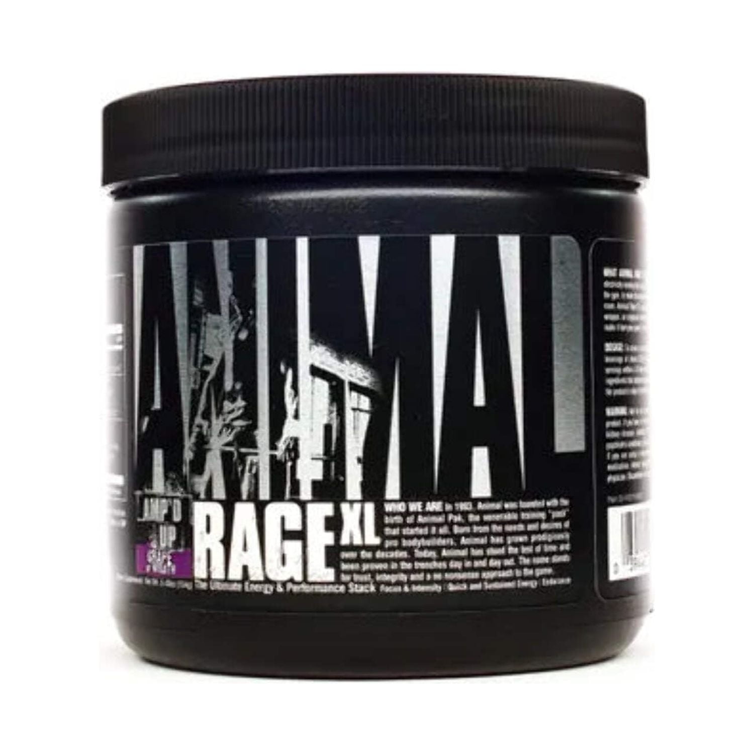 Animal Rage XL Preworkout Powder, Quick Energy & Endurance, 154g ...