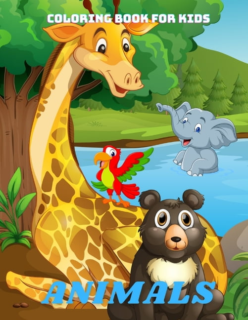 ANIMALS - Coloring Book For Kids : Sea Animals, Farm Animals, Jungle ...
