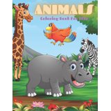 ANIMALS - Coloring Book For Kids : Sea Animals, Farm Animals, Jungle ...