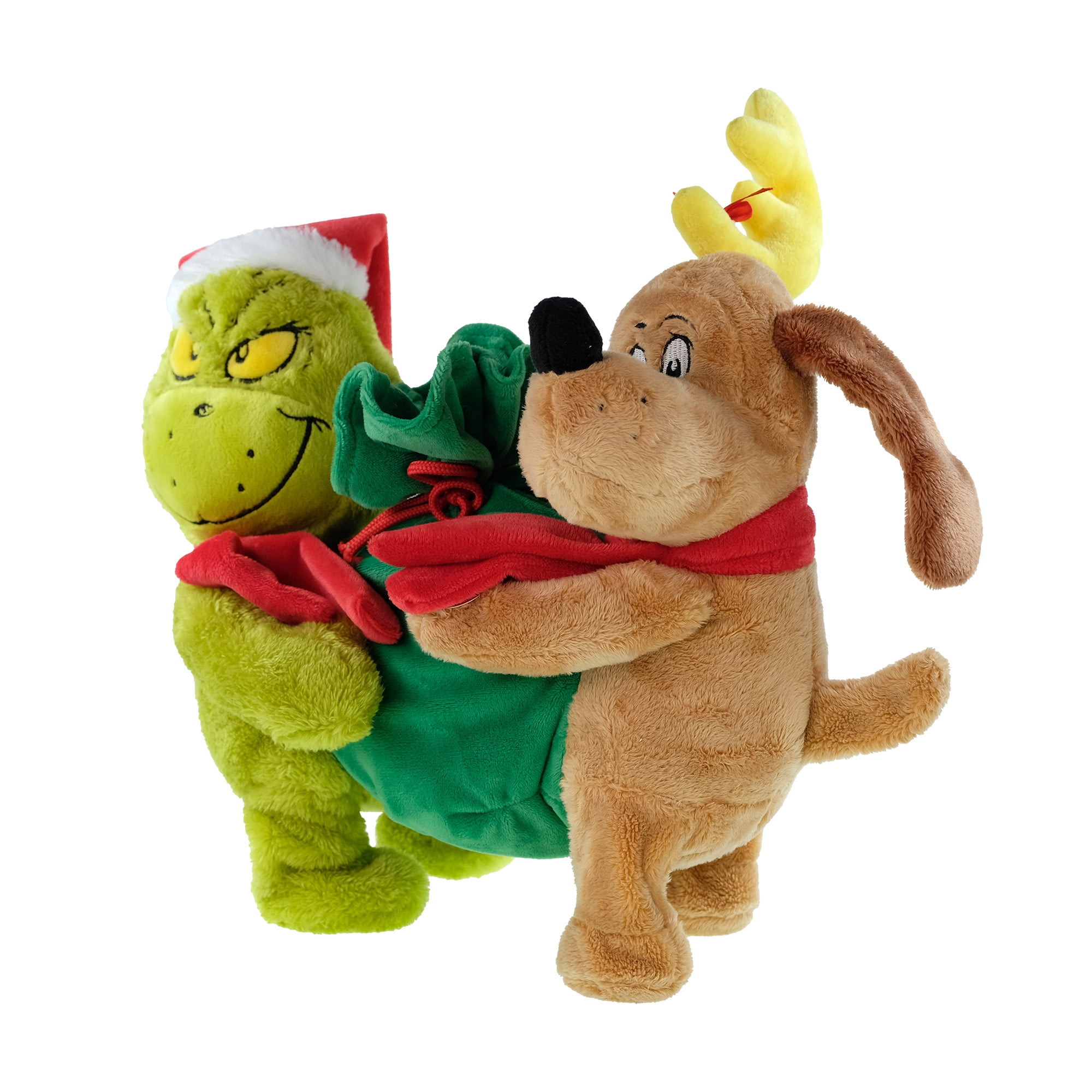 ANIMATD GRINCH AND MAX PLUSH - Walmart.com
