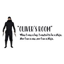 ANIME - Vinyl Funny Quotes Martial Arts Decals Personalized Name Vinyl ...