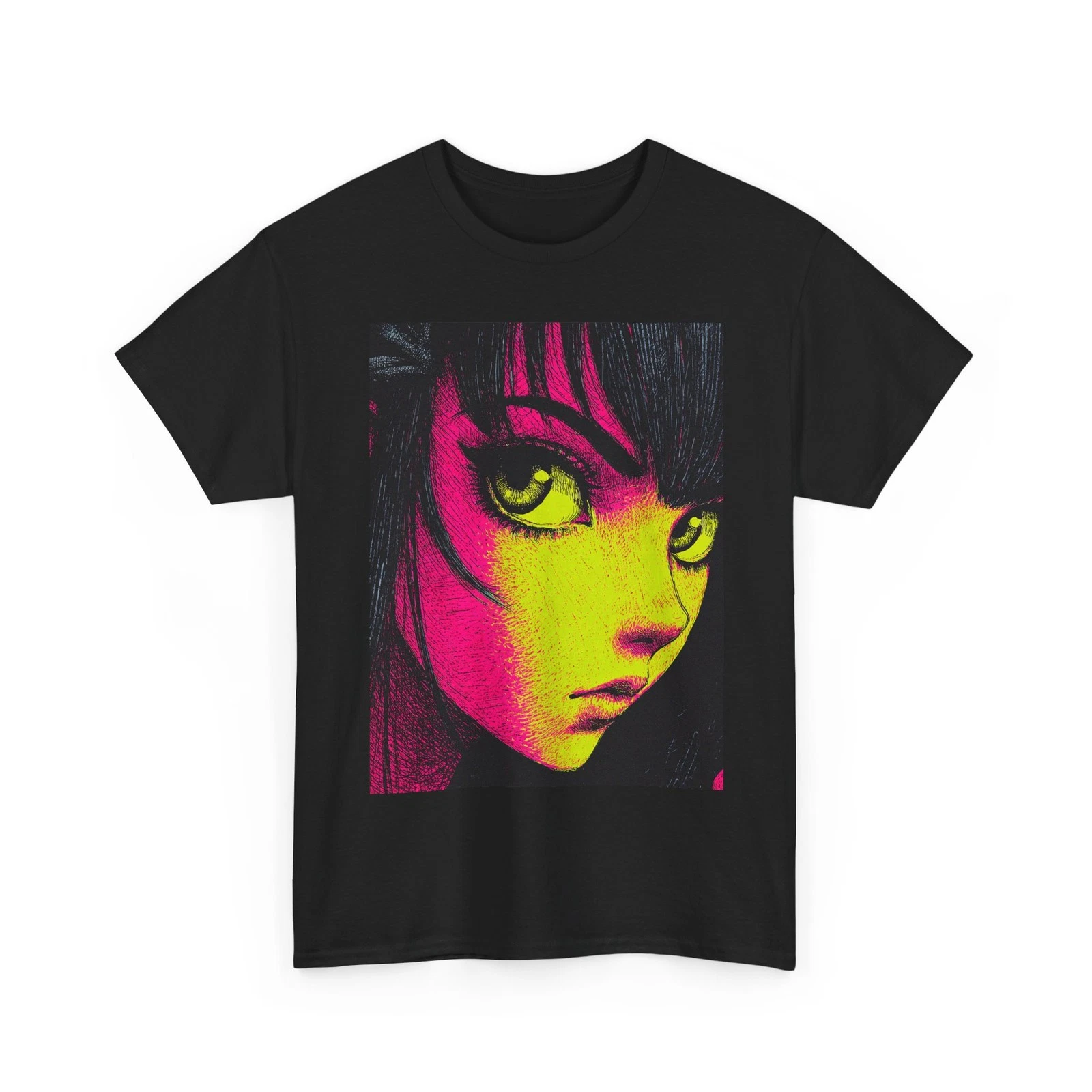 ANIME GIRL ART TSHIRT TEE GIFT WOMEN MEN TEENS STREET WEAR KAWAII ELF ...