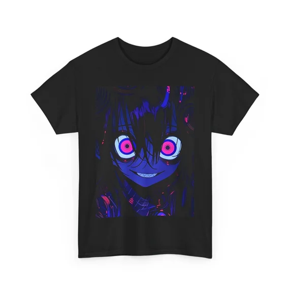 ANIME MANGA TRIPPY CREEPY EYES TEE TSHIRT SHIRT WILD ART GIFT MEN WOMEN ...