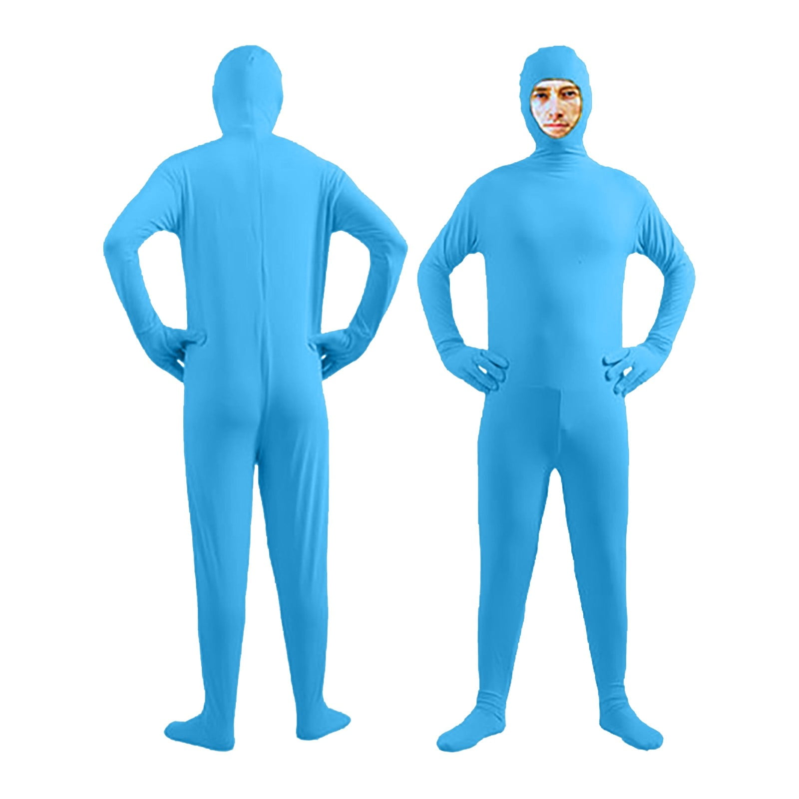ANINEO Adult And Kids Zentai Jumpsuit Solid Color Bodysuit Skin Suit ...