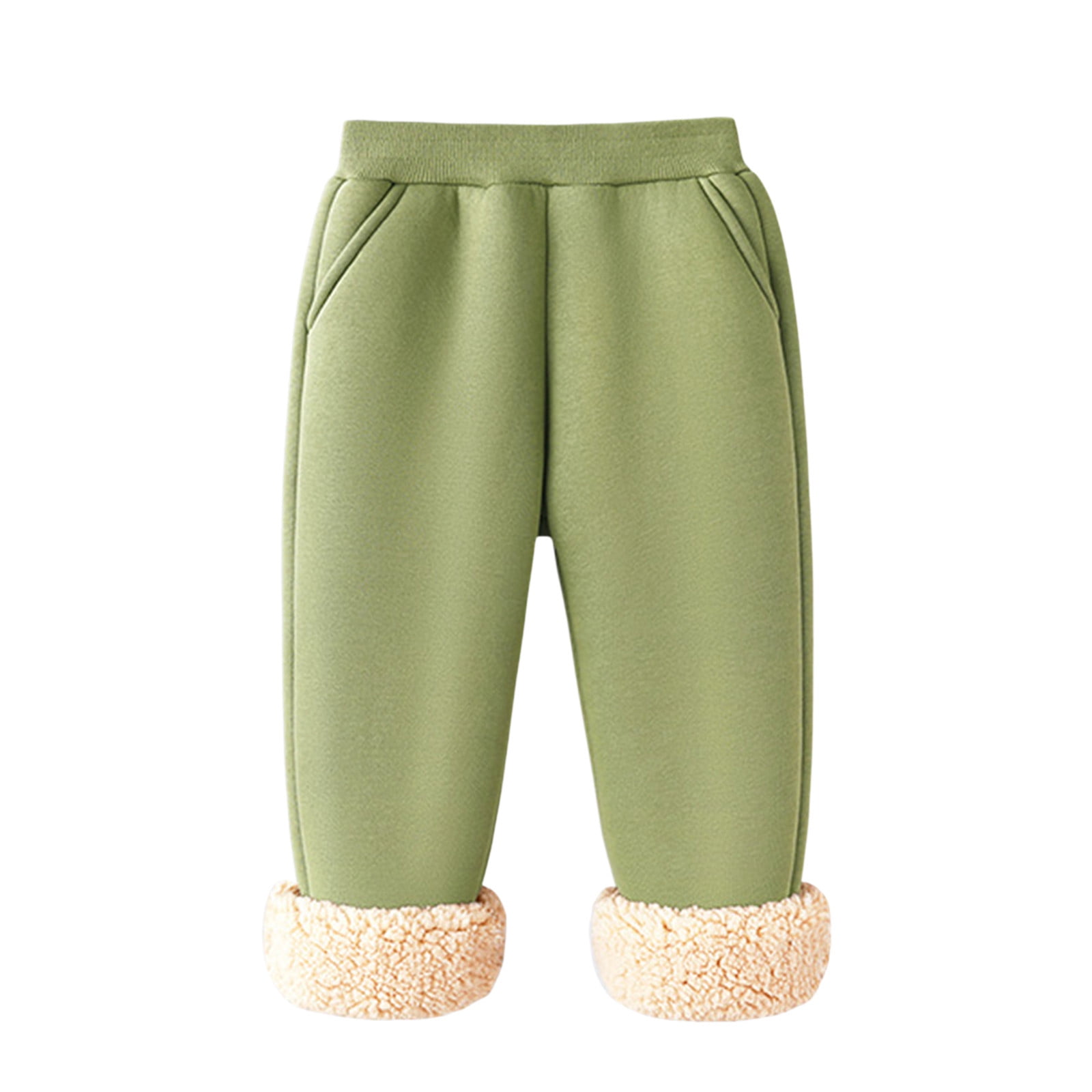 ANINEO Baby Girls Jogger Pants Pull On Active Sweatpants with Pockets ...