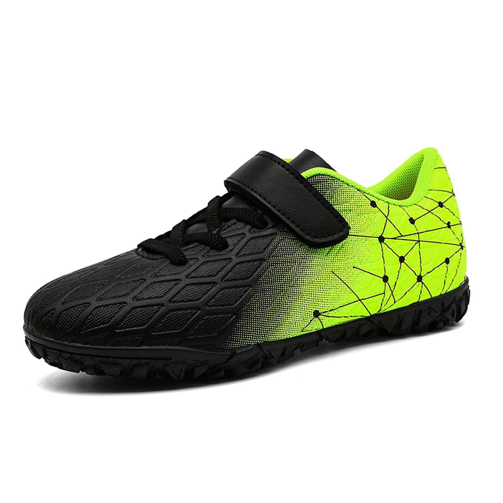 ANINEO Boys Cleats For Youth Outdoor Sports Training Football Shoes ...