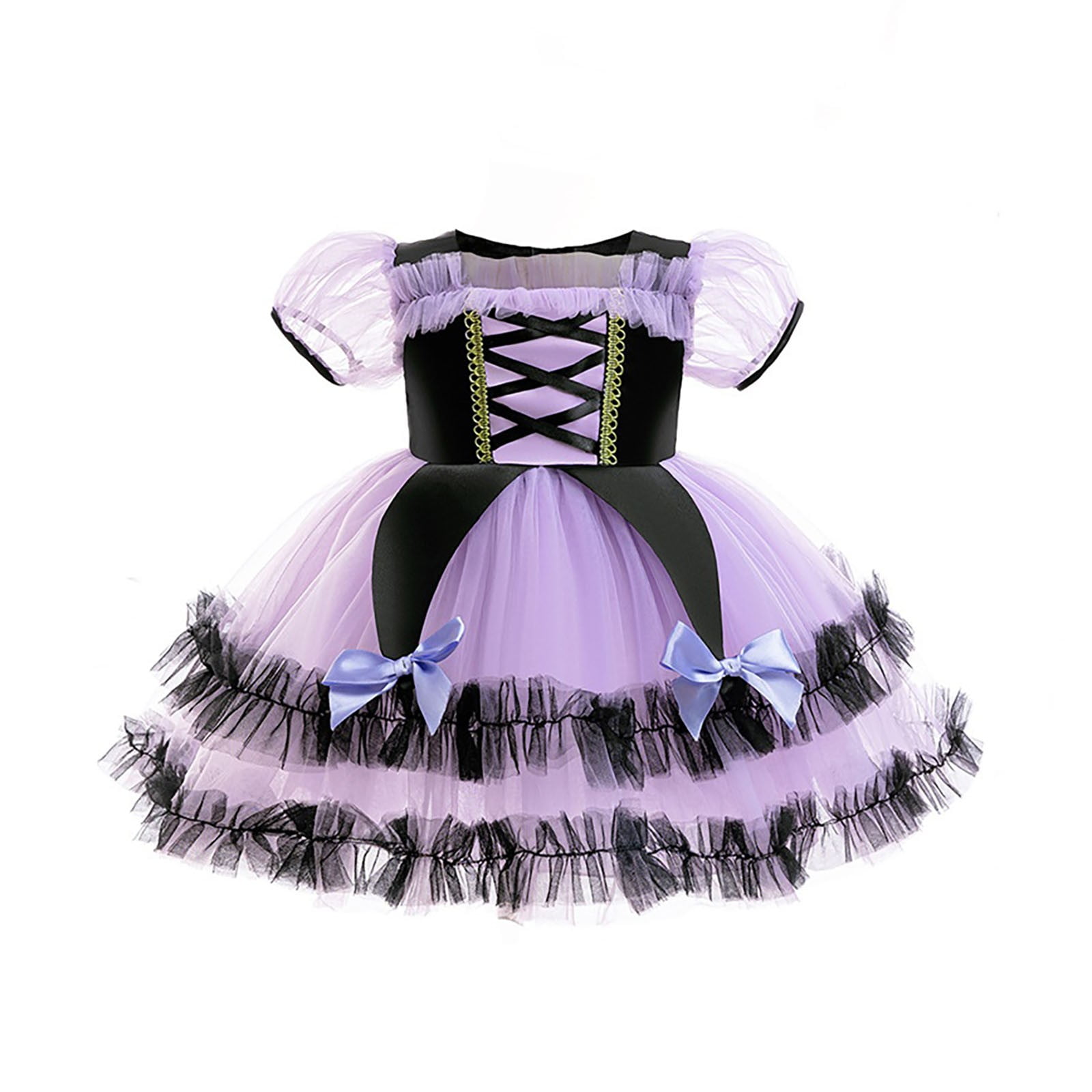 ANINEO Elegant Girls Lolita Party Dress Halloween Gothic Gown For ...